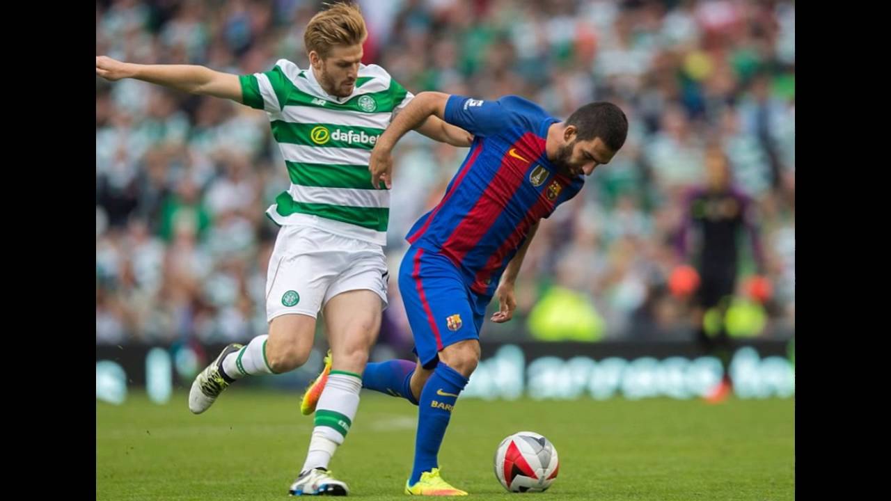 Celtic 1-3 Barcelona: Lionel Messi captains Spanish side to ...