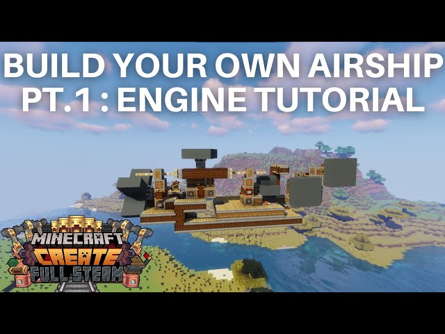 Minecraft Blueprints Airship