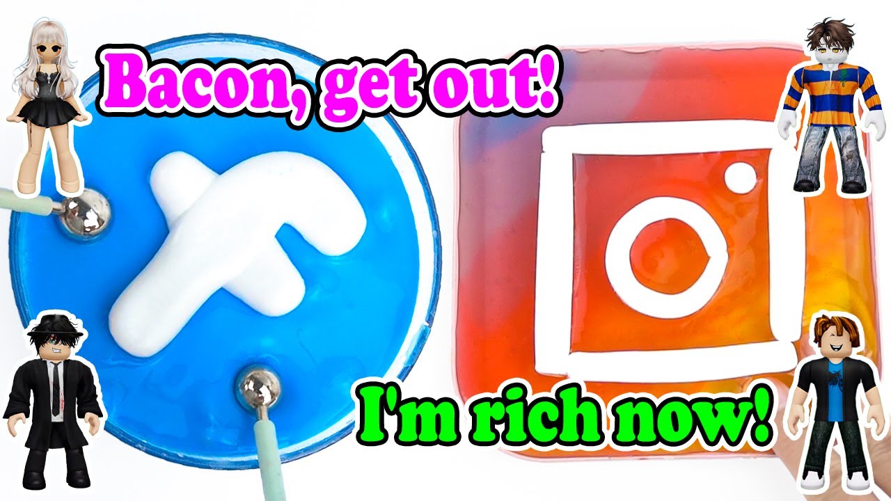 Slime Storytime Roblox | Bacon went from rags to riches within 24 hours ...