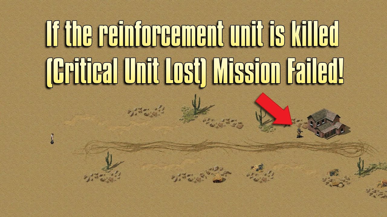 Final alert 2 tutorial - If the reinforcement unit is killed (Critical ...