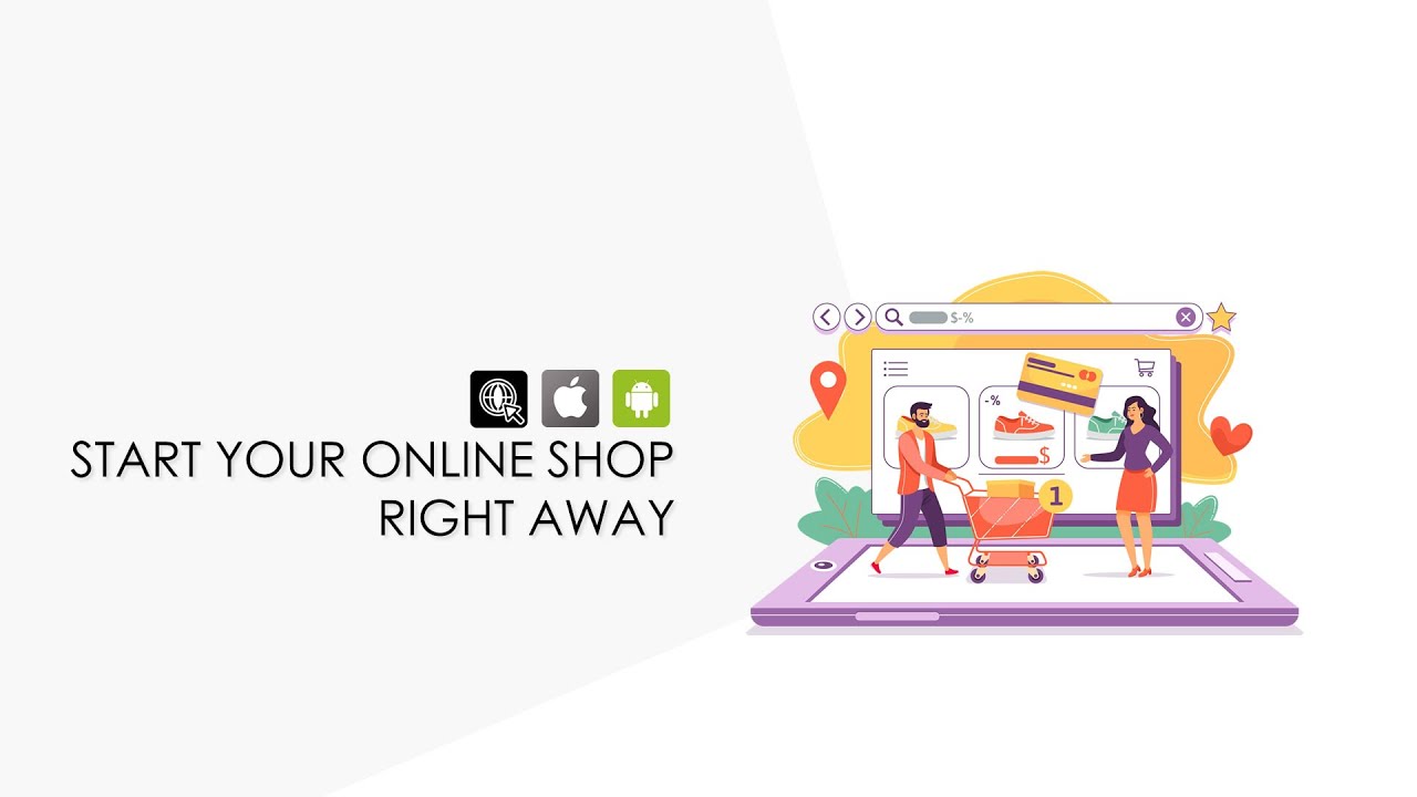 Instant Carts - Start your own online shop - YouTube