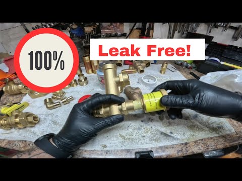 Seal Threaded Piping "The Right Way" - YouTube