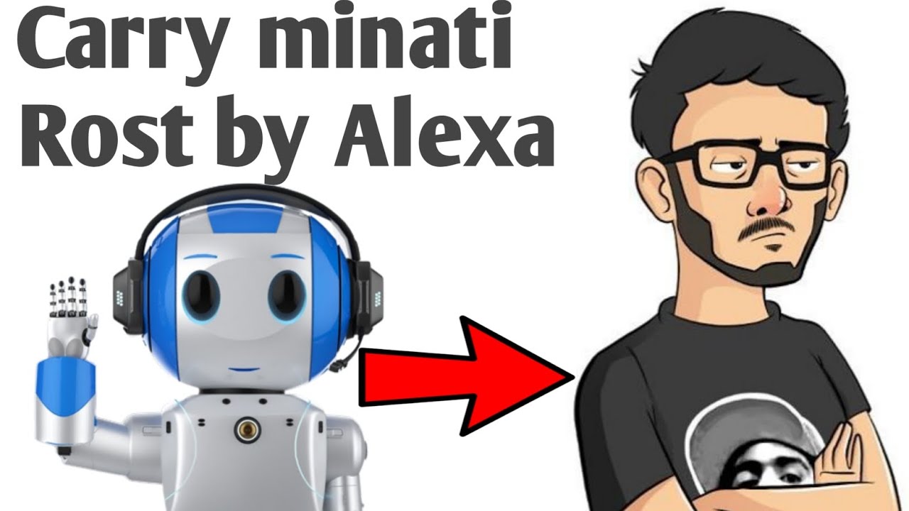 Alexa Roasting @carryminati 💀 carryninati rost video # ...