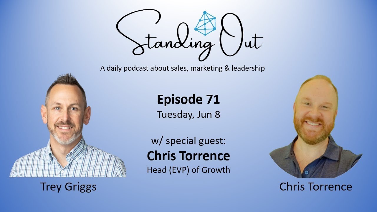 Standing Out - Episode 71 with guest Chris Torrence - YouTube