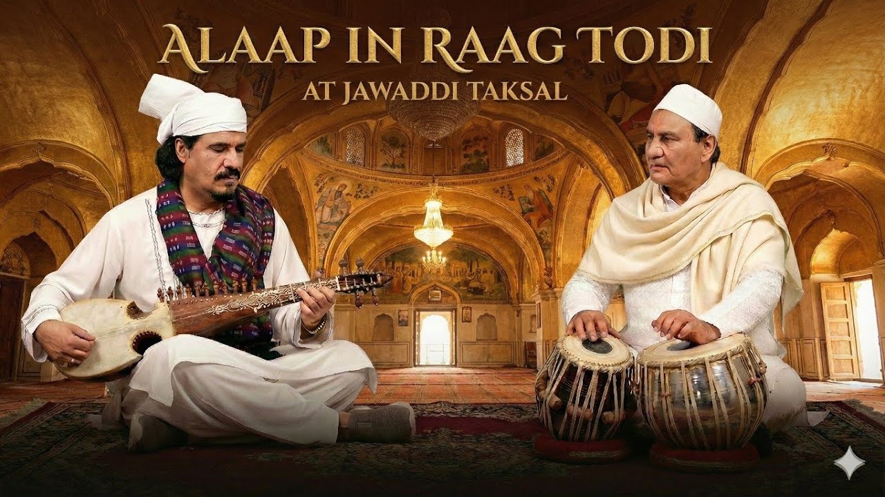 Raag Todi Alaap on Rabab | Ustad Homoyoun Sakhi | Tabla Ustad Akram ...