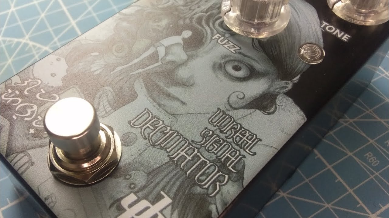 JG CRAFTONES' Custom Fuzz (Fuzz War MK-ii clone) - YouTube