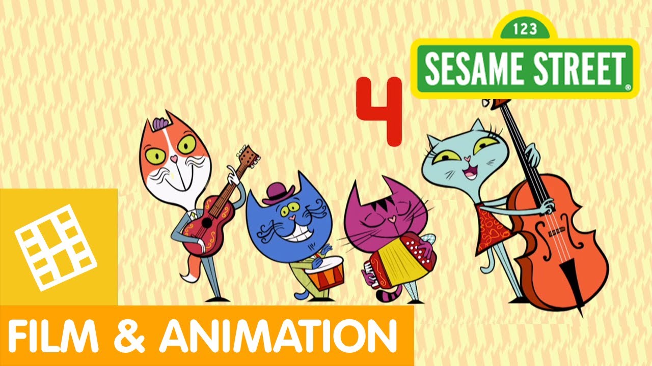 Sesame Street: Quatro Gatos - YouTube
