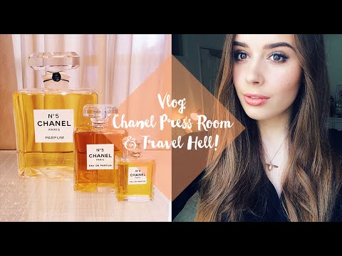 VLOG: Chanel Press Room Visit & Travel Hell | Hello October - YouTube