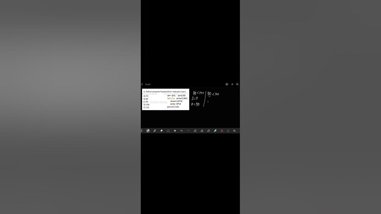 Python Abituriyent Sertifikasiya Maths Miq Education Informatika Youtube