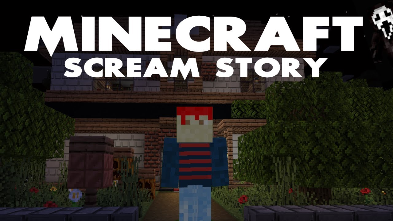 i played the GHOSTFACE STORY on Minecraft - YouTube