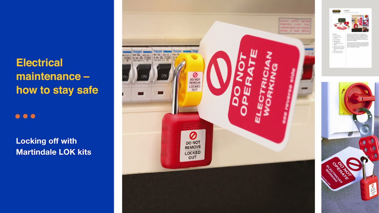 Electrical Maintenance - How To Stay Safe (LOKKIT1 Comprehensive Lock ...