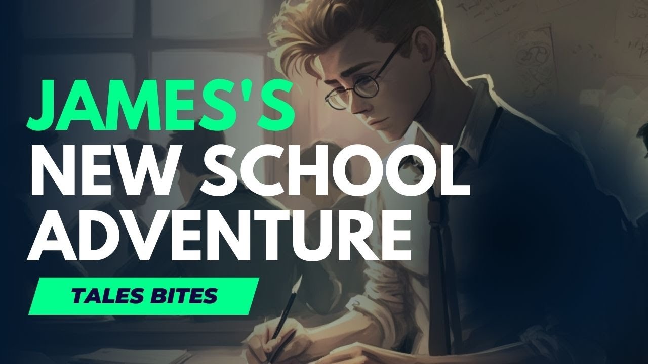 James's New School Adventure - Short Children Stories - YouTube