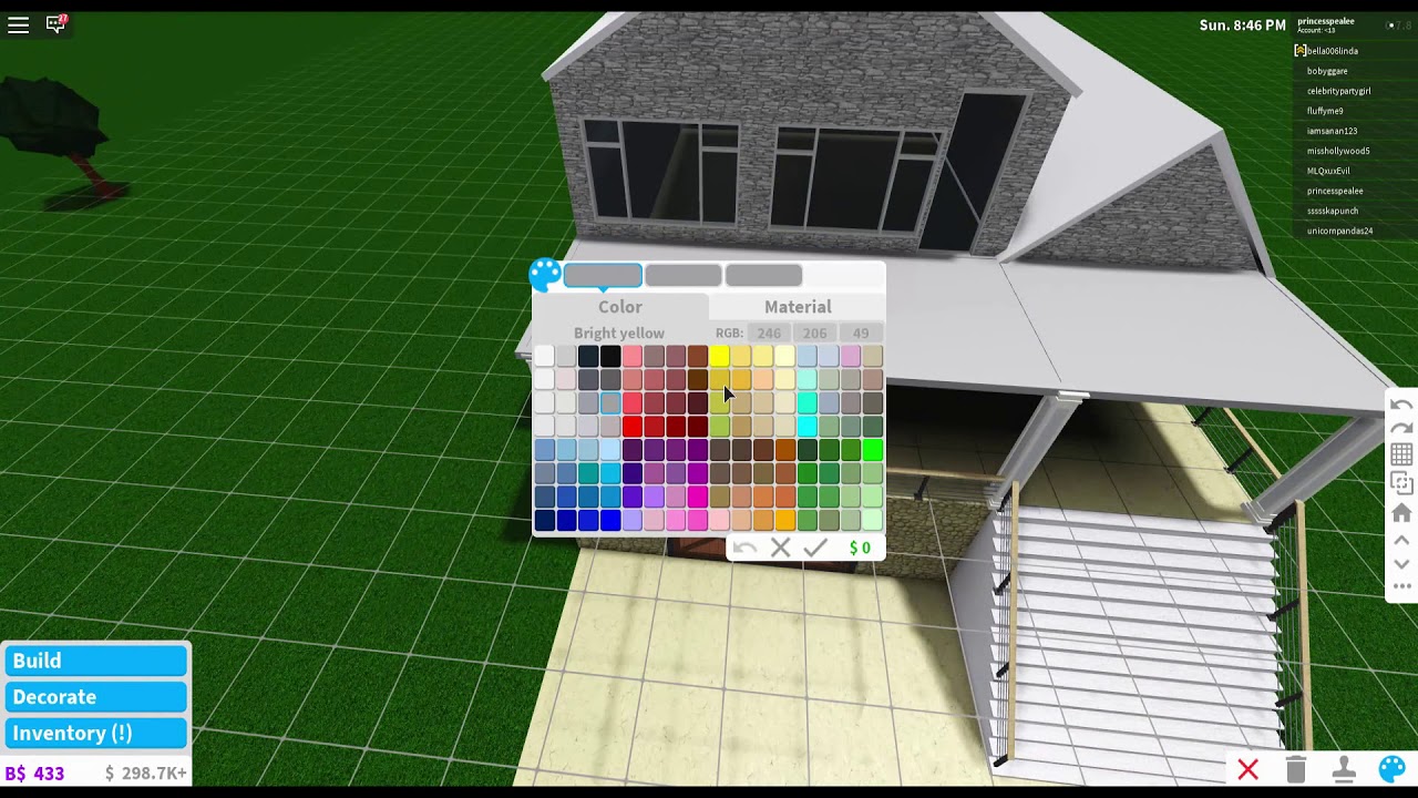 BEACH HOUSE 60k (Roblox Bloxburg speed build) - YouTube