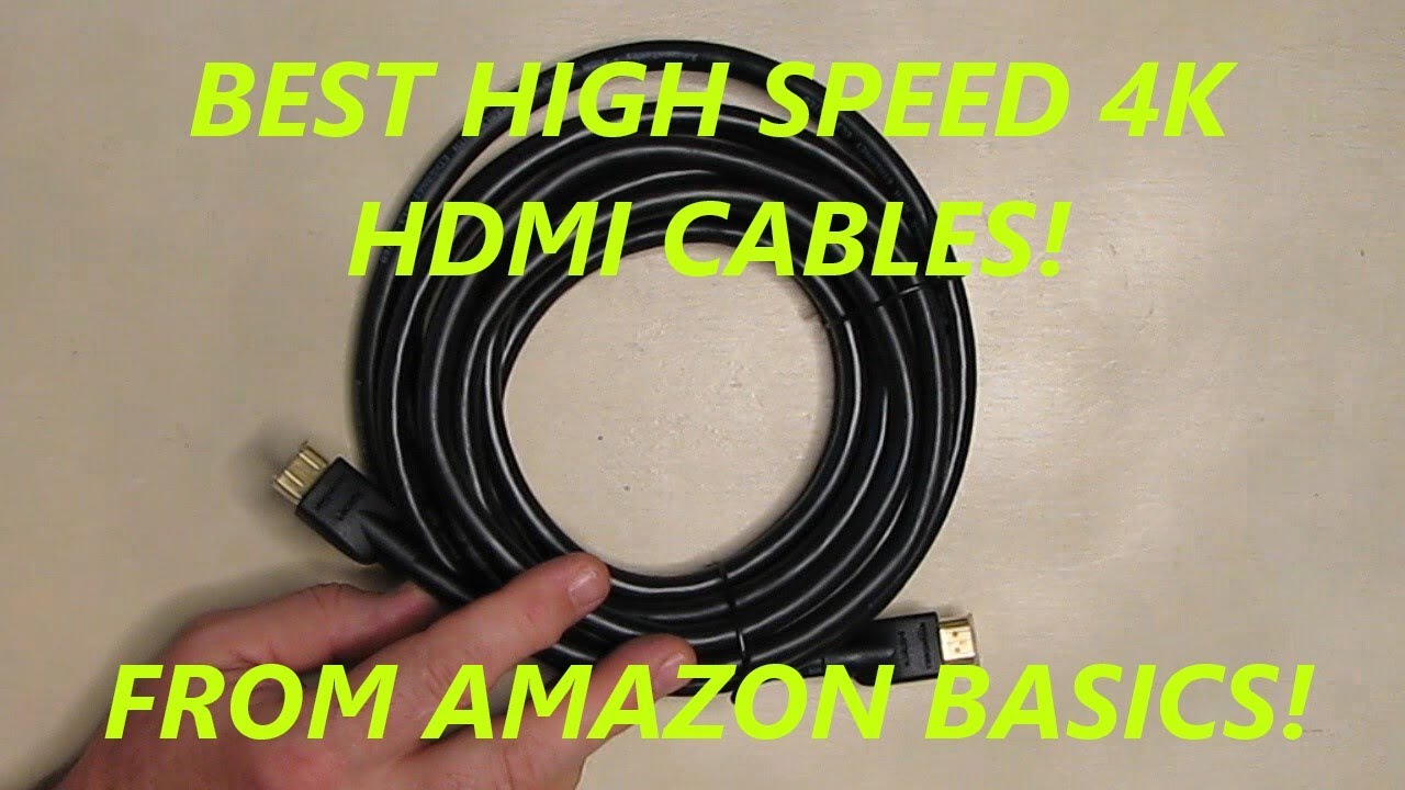 BEST AmazonBasics CL3 Rated High Speed 4K HDMI Cables in Multiple ...