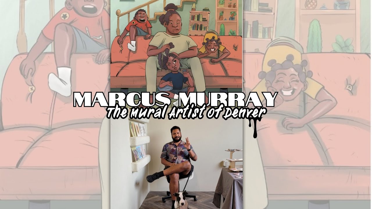 Marcus Murray | Mural Artist of Denver | Video Chat Convos - YouTube