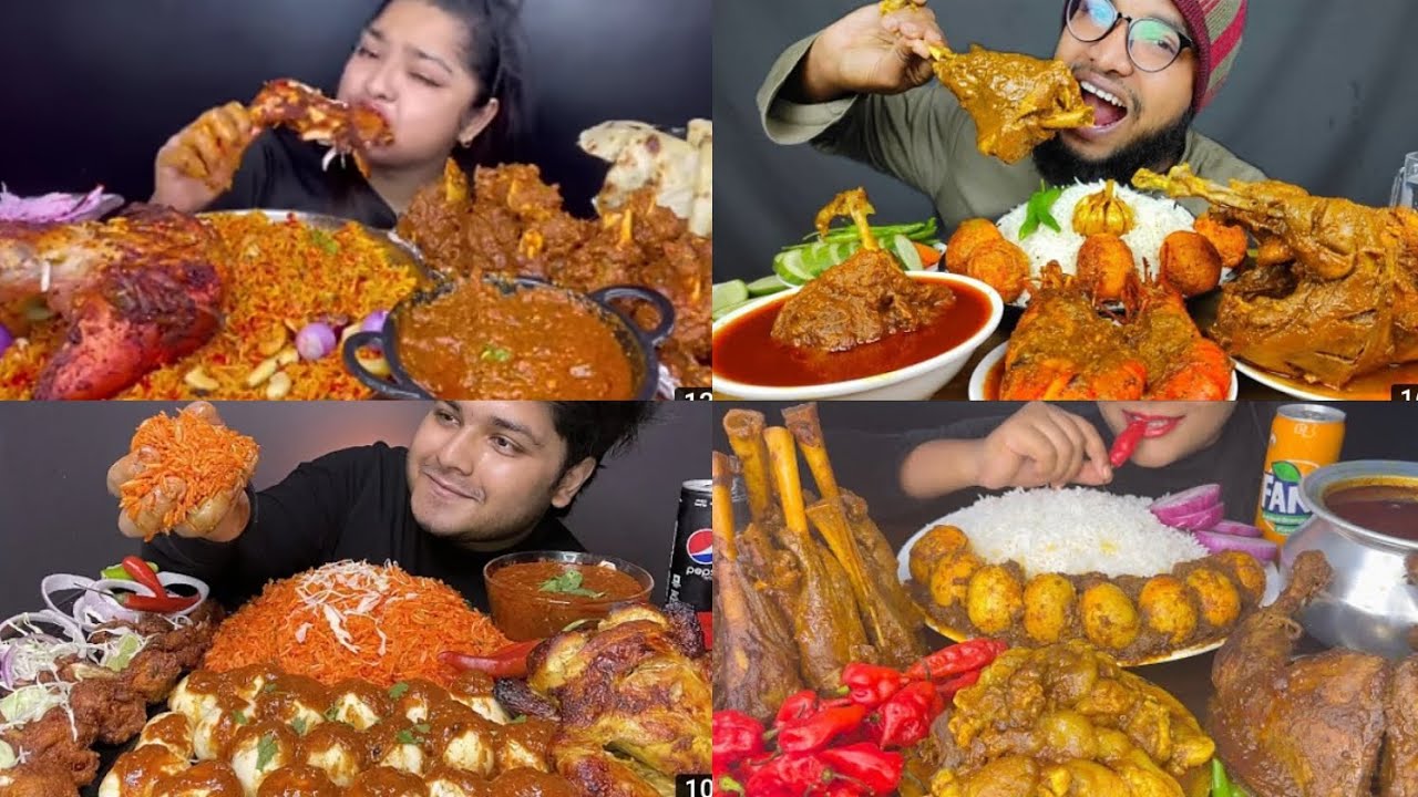 MUKBANG INDIA SPICE ASMR, MEDDY EAT ,BHARAT EATING SHOW | BEST FAVORITE ...