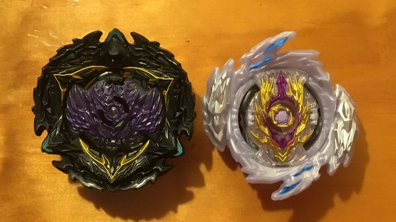 Beyblade Burst Surge Evo Lucius EndBringer L6 VS Raid Luinor L6 - YouTube