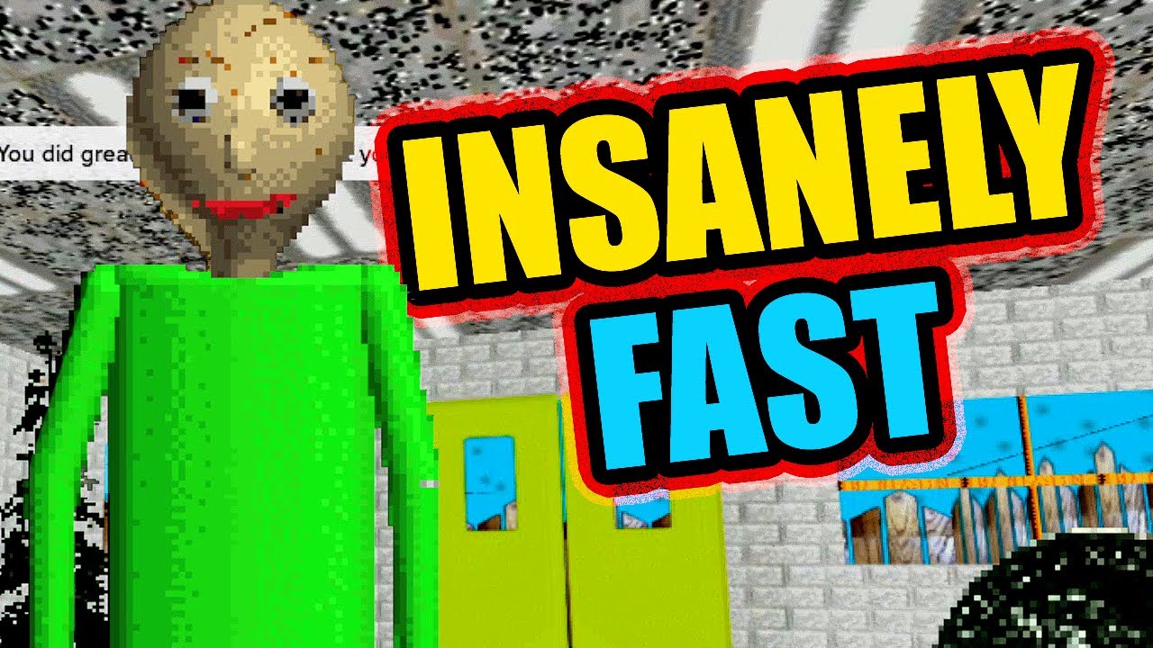 Baldi Became Ultra Fast, BALDI'S BASICS in Education and Learning, Full ...