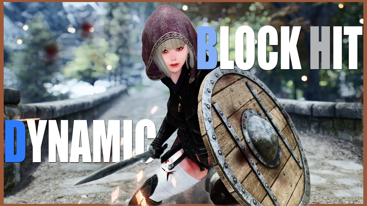 SKYRIM MOD I Dynamic Block Hit 🔴 Prepare To Be Amazed By a Game ...