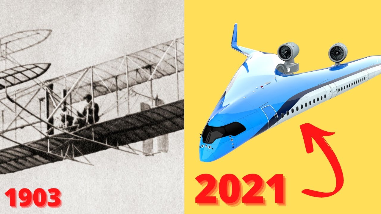 Evolution of Passenger Airplanes 1903 - 2029 - YouTube
