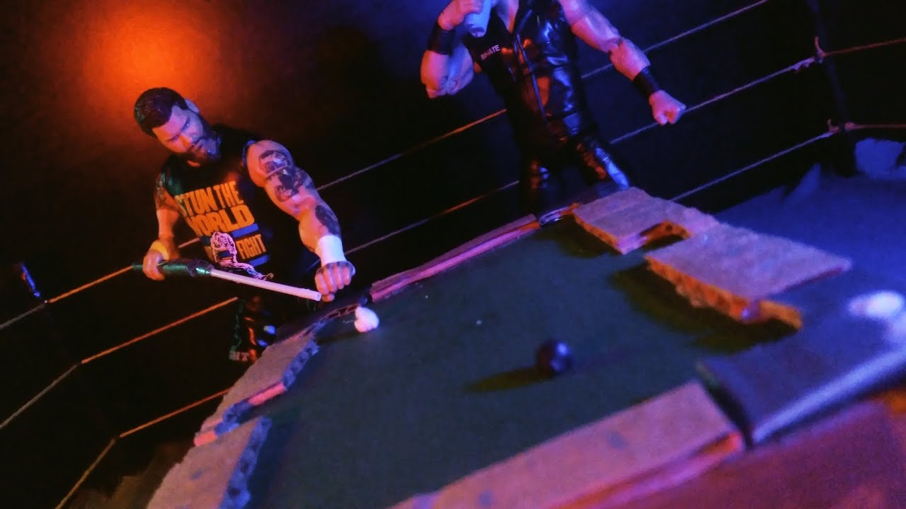 How to Make a Custom Action Figure Billiards Table with Stick and Balls ...