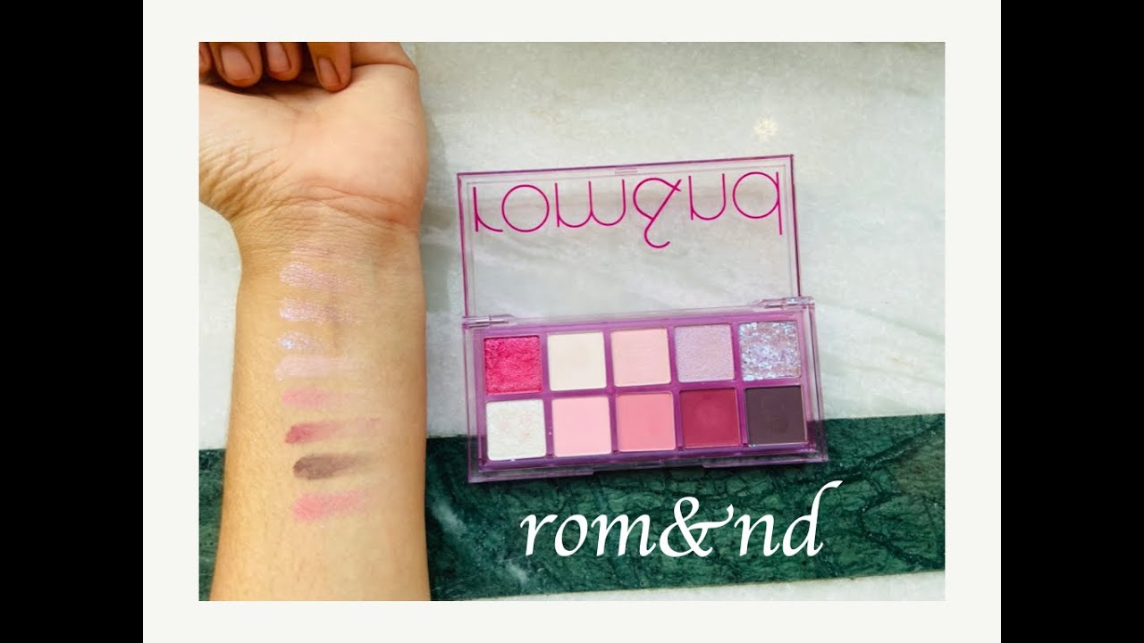 Korea's leading Make Up Brand| Rom&nd| Unboxing makeup products| Korean ...