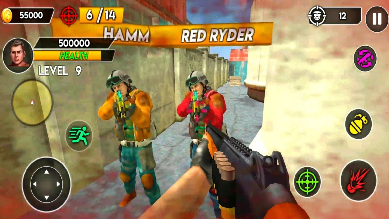 Counter Terrorist Shooting Game 3D FPS Gun Strike : Android GamePlay ...