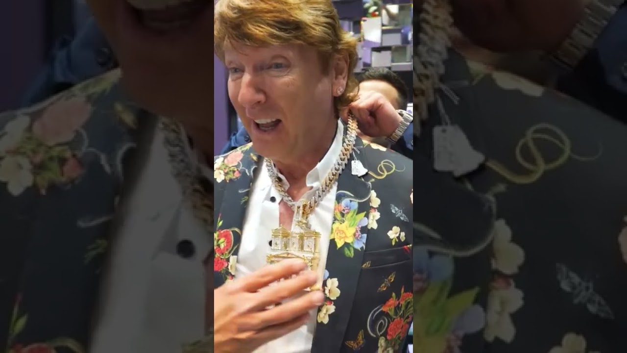 $100,000 SOLID GOLD PENDANT! #shorts - YouTube