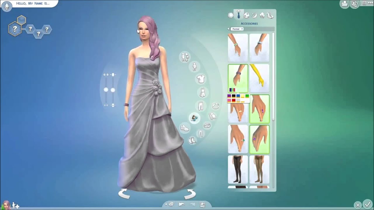 The Sims 4: Colour Series | Purple CAS - YouTube