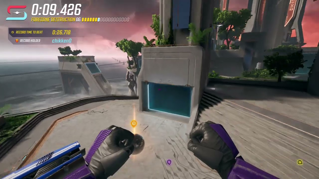 Foregone Destruction Easy 26.476 Splitgate Race - YouTube