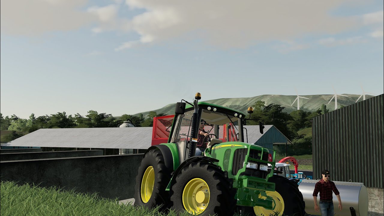 Mowing Baling and lifting - FS19 Eire Ireland #1 - YouTube