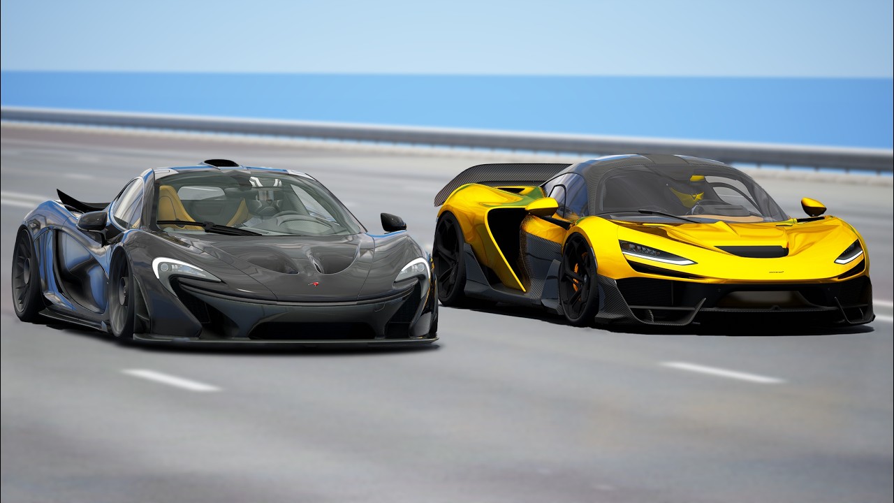 +10,000HP!!! McLaren W1 vs McLaren P1 | DRAG & TRACK RACE - YouTube