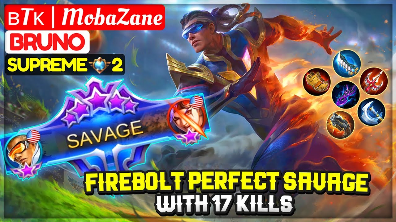 FIREBOLT PERFECT SAVAGE With 17 Kills [ Supreme 2 Bruno ] ʙTᴋ ...