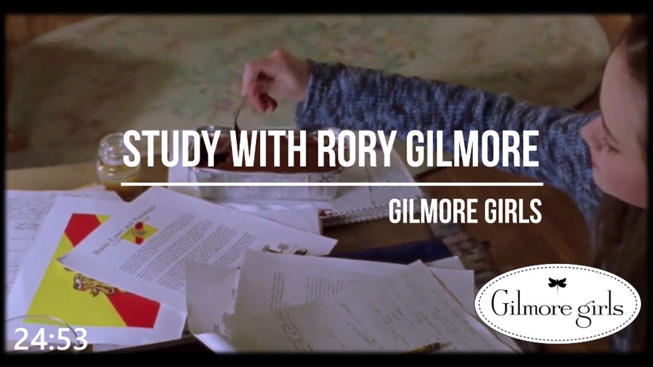 Study with Rory Gilmore 25' | Gilmore Girls | La La Songs ☕📚 - YouTube