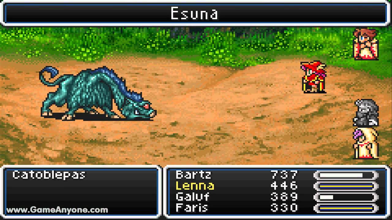 Final Fantasy V Advance - Part 35: The Turtle Sage - YouTube