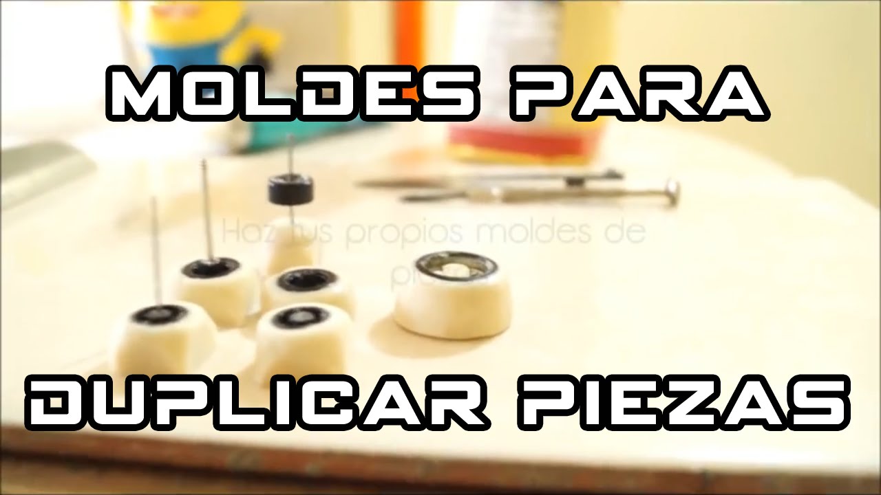 Como hacer moldes para duplicar ruedas Hot Wheels - YouTube