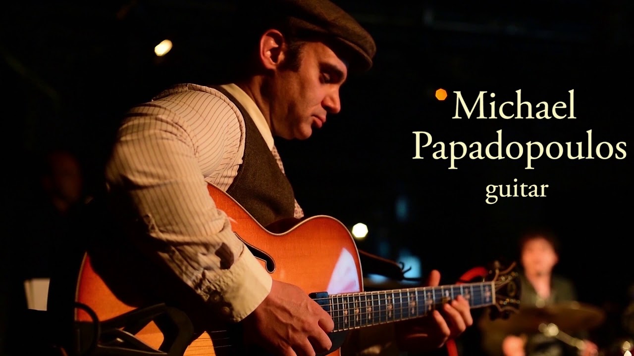 Jazz guitarist Michael Papadopoulos' solo on a minor blues - YouTube