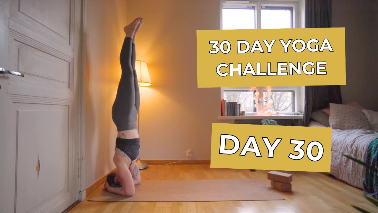 30 DAY YOGA CHALLENGE || DAY 30 || THE FINNISH YOGI - YouTube