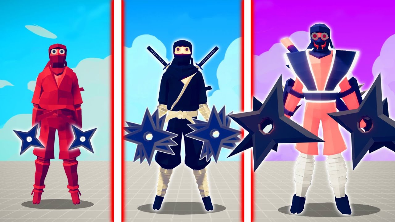 EVOLUTION OF ULTIMATE NINJA | TABS - Totally Accurate Battle Simulator ...