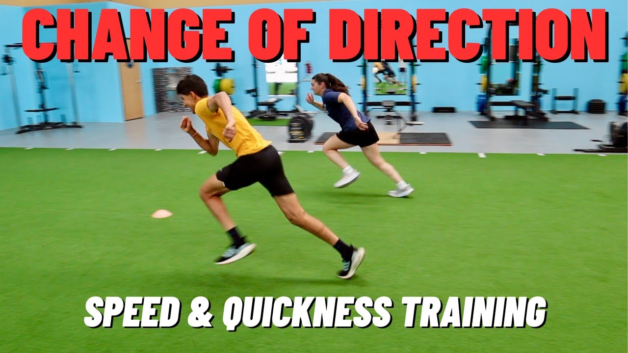 Change Of Direction Speed Training | Linear Change Of Direction For ...