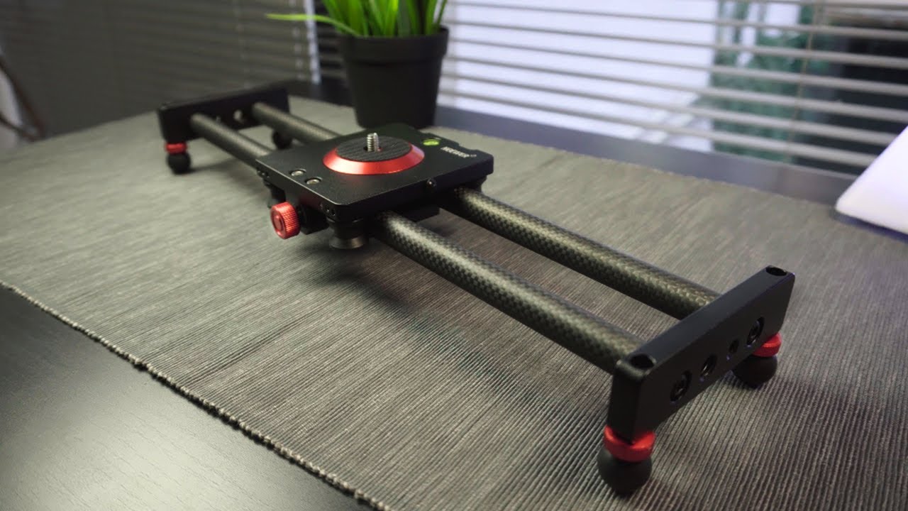 Neewer Carbon Slider 50 cm Video Review - YouTube