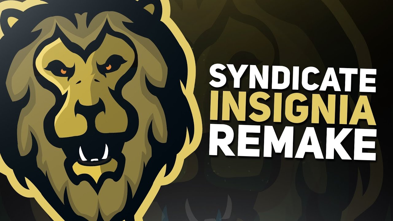 Syndicate "Insignia" Emblem Remake SpeedArt - YouTube