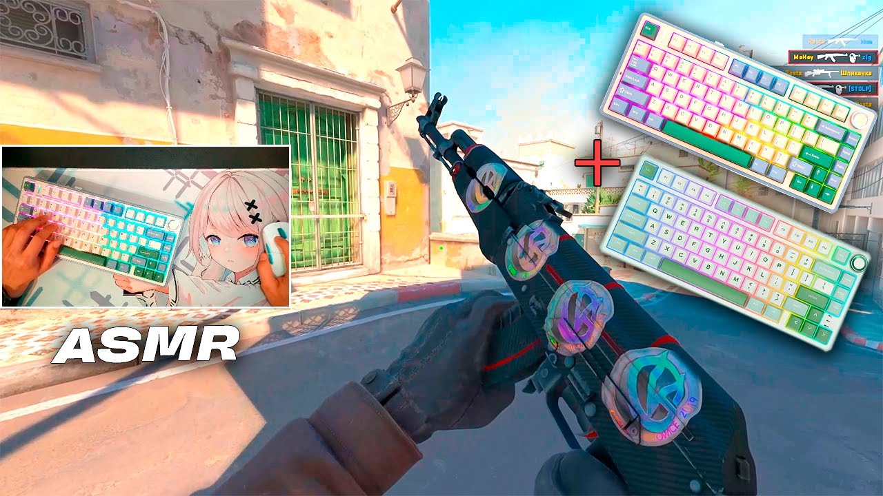RELAXING CS2 DM GAMEPLAY ASMR 🤩 SATISFYING KEYBOARDS SOUNDS 🎧 - YouTube