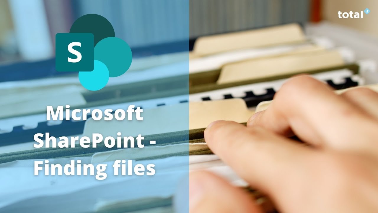 Finding Files In SharePoint YouTube Finding Files In SharePoint YouTube