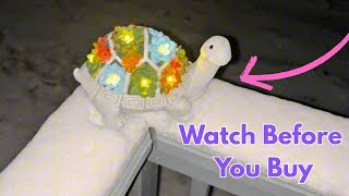 Solar Turtle Garden Statue Review – Adorable Glow-Up for Your Yard 🐢✨