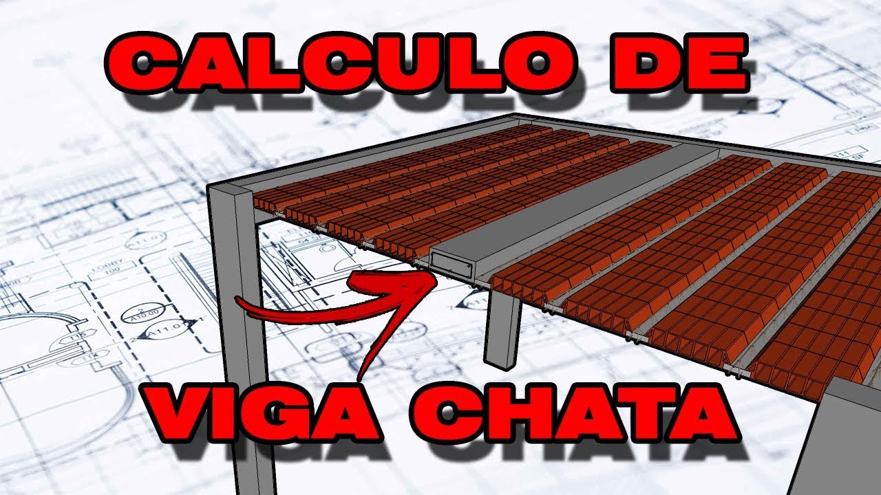 Calculando uma viga chata - Reforço de laje - YouTube