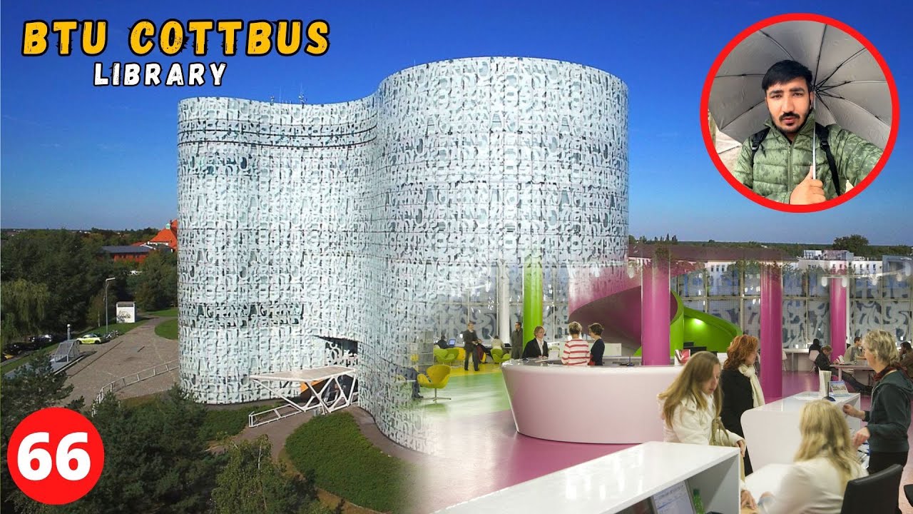 Meri university ki Library Germany main 📚 | BTU COTTBUS LIBRARY | BTU ...