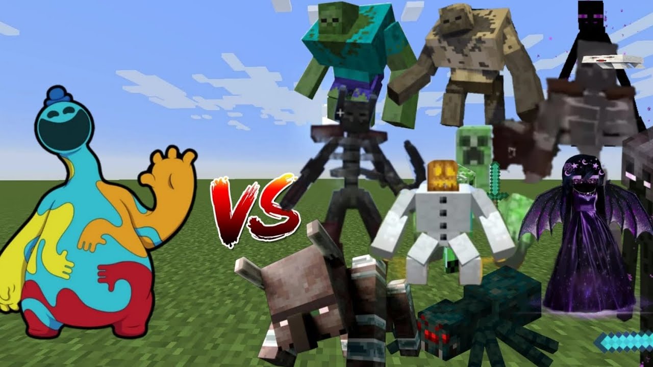 MR Doey vs MUTANT monster in Minecraft - minecraft mob battle ...