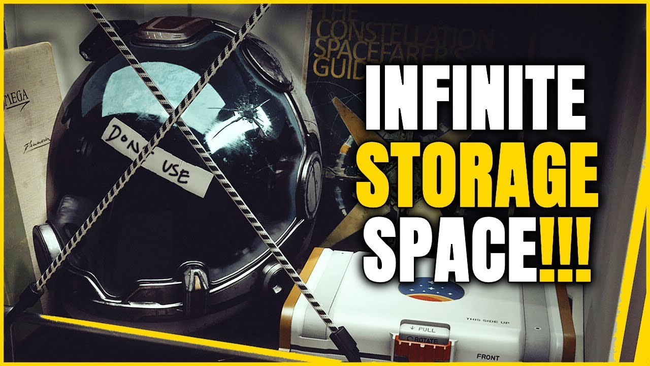 How to Get Infinite Storage Space For Your Loot in Starfield! - YouTube