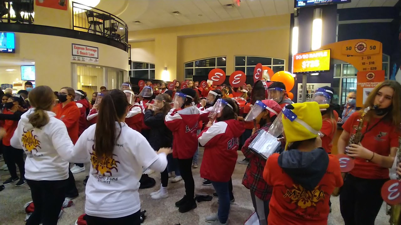 Easton Area High School Marching Band (Pep Band) - Cold Hearted at the ...